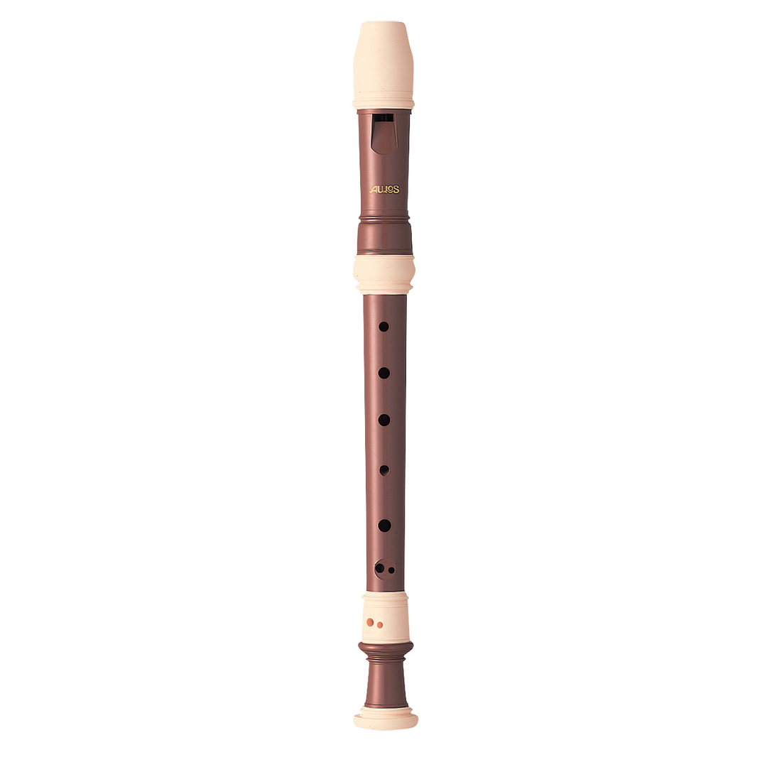 NEW!! Aulos 3-piece Student Soprano Recorder - Dark Brown (A105B ...